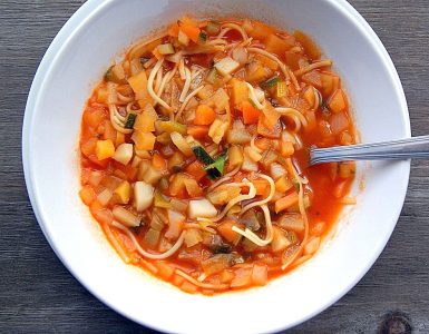 Moroccan Cracked Barley Soup with Tomatoes - Hssoua Belboula Hamra ...