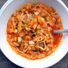 Moroccan Diced Vegetable Soup - Chorba Fassia - Taste of Maroc