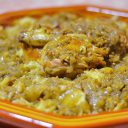 Moroccan Chicken Rfissa - Trid with Chicken and Lentils - Taste of Maroc