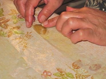 Almond Briouat Recipe - Moroccan Pastries with Almonds and Honey