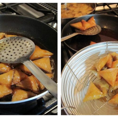 Almond Briouat Recipe - Moroccan Pastries with Almonds and Honey