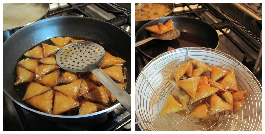 Almond Briouat Recipe - Moroccan Pastries with Almonds and Honey