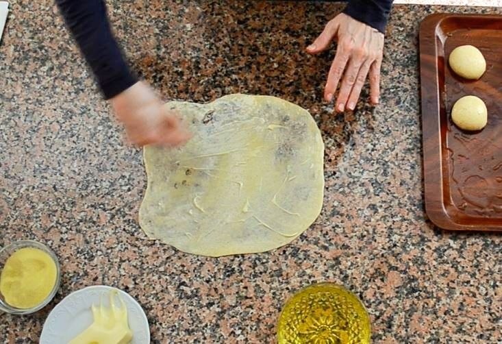 Moroccan Meloui or Malawi Recipe - Taste of Maroc